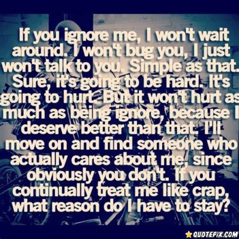 Ignoring Quotes Quotesgram