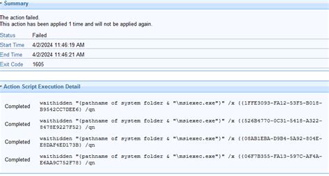 Thread Execution Failed Bigfix Forum