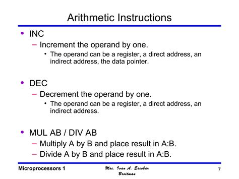 Instruction Set Ppt