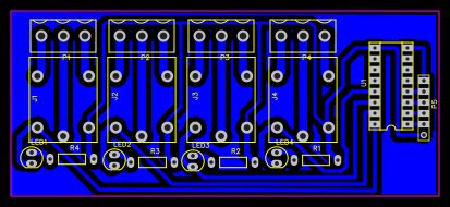 Uln Relay 4ch EasyEDA Open Source Hardware Lab