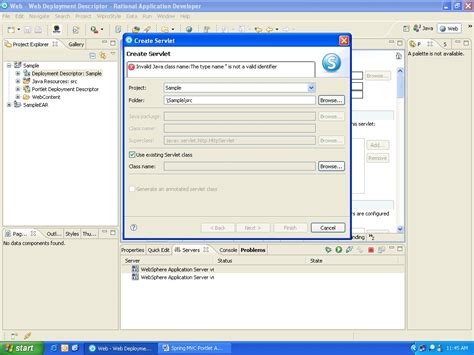 Spring MVC Portlet Application In Websphere Portal Using RAD My Tech World