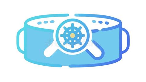 Magnifying Glass Over Circuits Tech Diagnostics Research Vector Design Generative Ai Stock