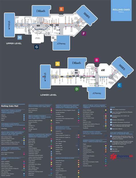 Oaks Mall Map Kentucky Oaks Mall Directory Vnogk
