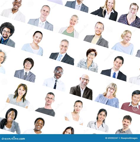 Group Of Multiethnic Diverse Business People Concept Stock Image