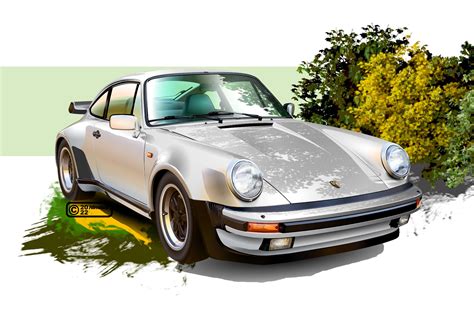 Nimbus Goldbrum Original Porsche Highres Bush Car Motor Vehicle No Humans Photorealistic