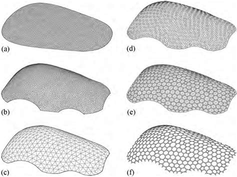 Parametric Design Workflow A Discretization B Particle Spring