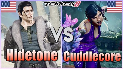 Tekken 8 Hidetone Dragunov Vs Cuddlecore Zafina Ranked Matches