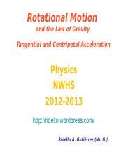 Angular Vs Linear Quantities Ppt Rotational Motion And The Law Of
