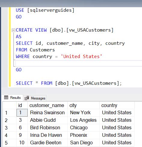 Pass Parameters To View In SQL Server DatabaseFAQs Com