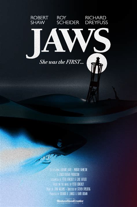 JAWS Fan Poster Design By MonkeesBlood