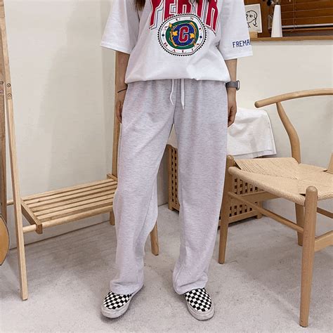 일반ver 입고완료 남여공용 빅사이즈 오버핏 와이드 일자 트레이닝 팬츠 바지 츄리닝 추리닝 특양면 3color