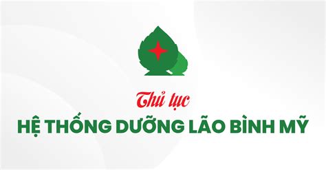 ThỦ TỤc VÀo HỆ ThỐng DƯỠng LÃo BÌnh MỸ Hệ Thống Dưỡng Lão Bình Mỹ