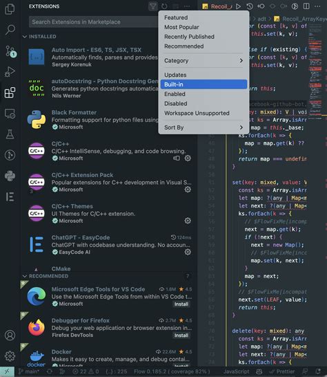 Recoil Drill 1 Fork Repo And Vs Code Setting