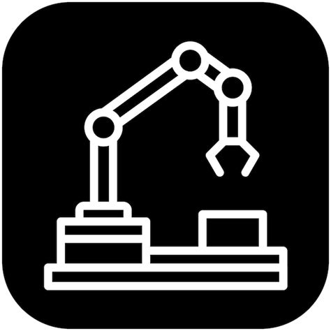 Premium Vector Assembly Machine Vector Icon Illustration Of Robotics