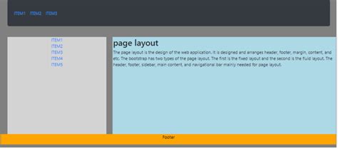 Bootstrap Page Layout How Does Work Bootstrap Page Layout