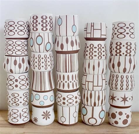 Handmade Ceramic Vases By Huskmilk Pottery