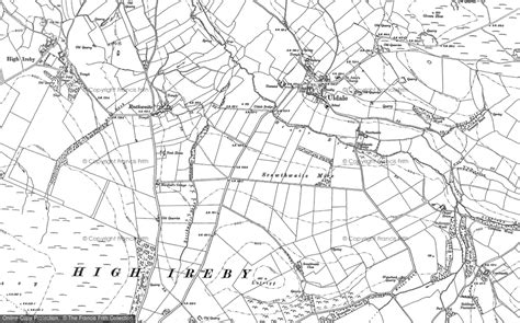 Historic Ordnance Survey Map Of Uldale 1899 Francis Frith