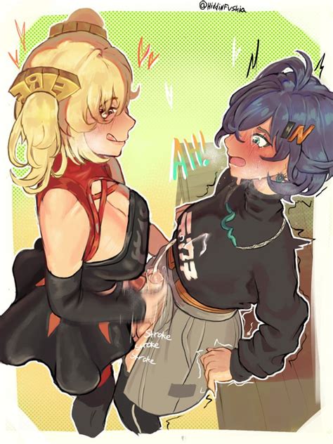 Rule 34 2futas 2girls Action Lines Belle Zenless Zone Zero Burnice White Clothed Clothed Sex