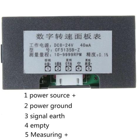 Jual Digital Led Tachometer Rpm Meter And Proximity Switch Sensor Npn Shopee Indonesia