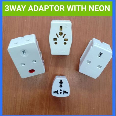 13a 3way Adapter Sirim Extension Socket Multi Adaptor Multi Gang Socket Travel Universal