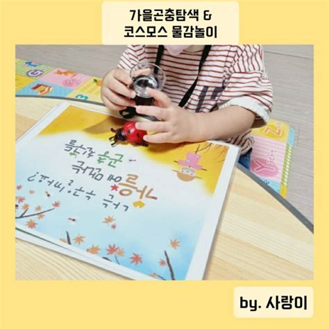 호반아이사랑♡ 만2세발달과정발달특성발달수준 4세놀이 4세발달과정 만2세가을놀이 탐색나는누구일까요가을곤충 가을곤충탐색하기 루페놀이 미술코스모스를꾸며요 물감놀이 예술경험 자연