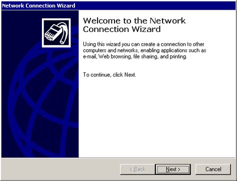 Connecting Directly Through Cable