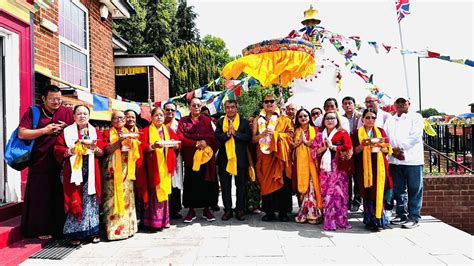 बीसीसी यूकेद्वारा दुप्सेङ्ग रिन्पोछेको स्वागत We Nepali Uk Nepal News