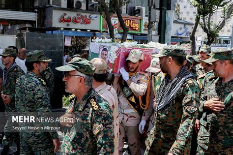 مشرق نیوز عکس تشییع پیکر سرباز شهید امیرحسین شیخ هادی در مشهد