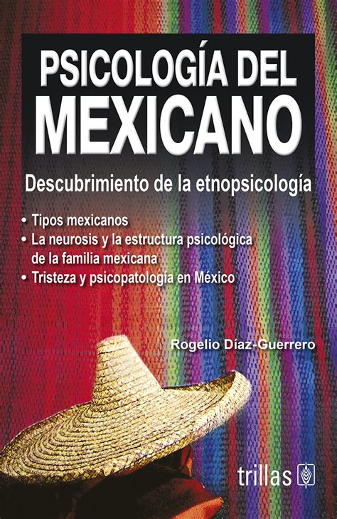 Psicologia Del Mexicano Diaz Guerrero Rogelio Amazonde Bücher