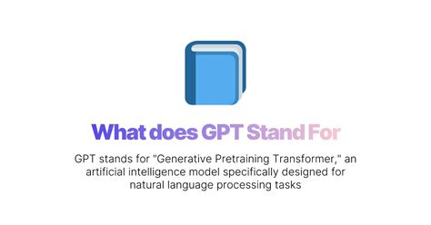 What Does GPT Stand For