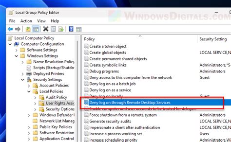 Remote Desktop A User Account Restriction Is Preventing