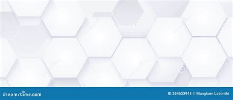 Abstract White Geometric Hexagon Shape With Green Energy Technology Concept Background Vector