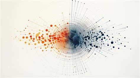 Premium Photo Data Visualization Circular Graph Patterns Inspired By