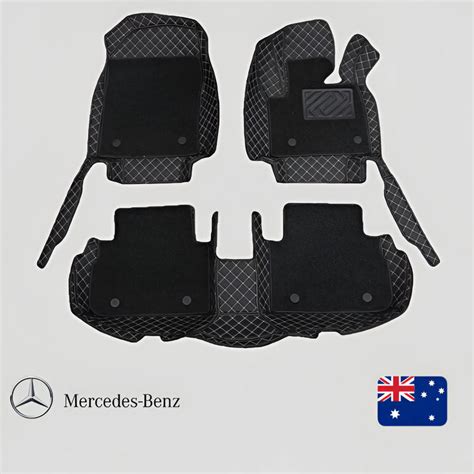 Carlux™ Custom Made 3d Double Layer Car Floor Mats For Mercedes Benz