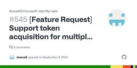 Feature Request Support Token Acquisition For Multiple Applications · Issue 545 · Azuread