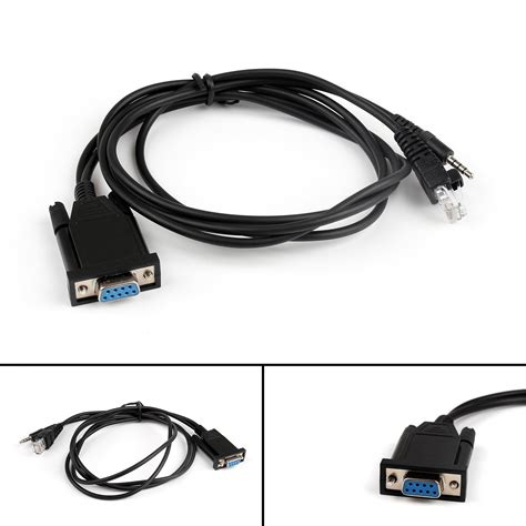 1pc 2 In 1 Programming Cable For Yaesu Vertex Vx 2000 Vx 2100 2200 Vx