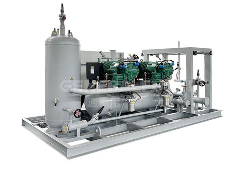 Screw Parallel Compressor Unit With Integrated Recirculation System