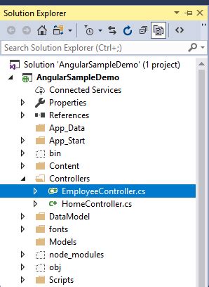 CRUD Operations In ASP NET MVC Using Angular With Basics Part Three