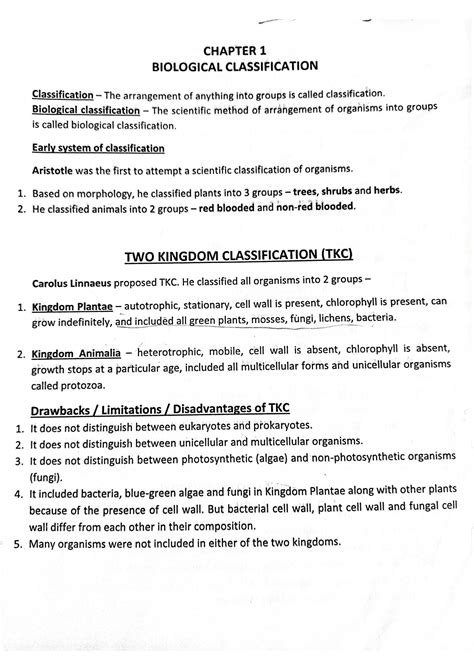 Solution Biological Classification Two Kingdom Five Kingdom Kingdom