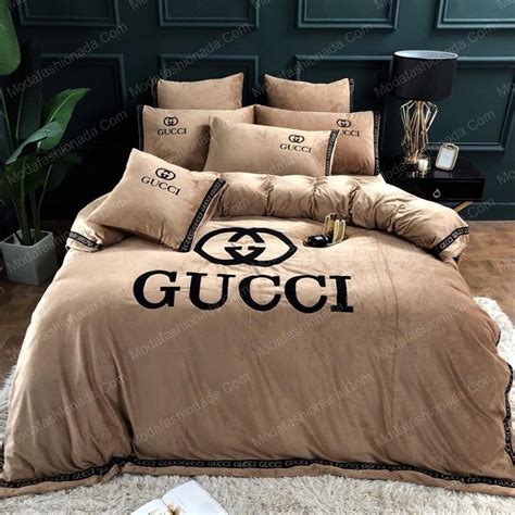 Buy Luxury Gucci Logo Fashion Brands 26 Bedding Set Bed Sets