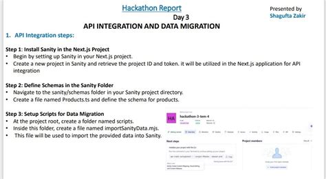 Shagufta Zakir On Linkedin Hackathon Nextjs Sanitycms Frontenddevelopment Learningjourney