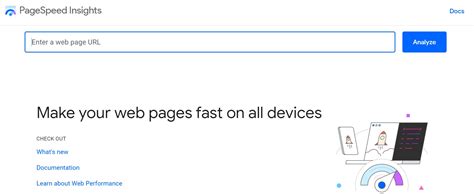 Measure Core Web Vitals Pagespeed Insights
