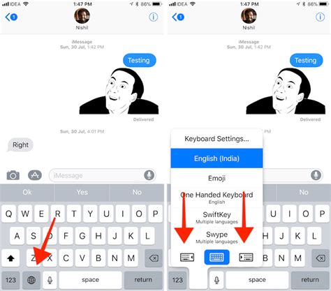 How To Use IPhone S New One Handed Keyboard In IOS IPhone Hacks IPhone IPad IOS Blog