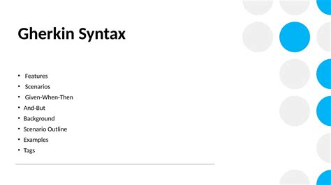 Web Automation With Bdd Framework Using Selenium Ppt