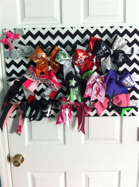 Cheer Bow Display Cheer Ts