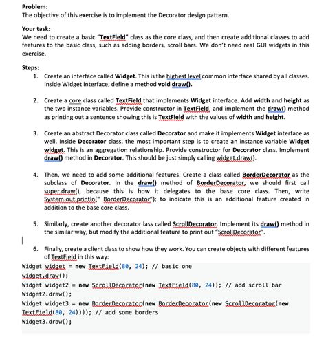 Problem The Objective Of This Exercise Is To