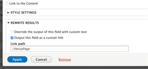 8 Filters As Rewrite Results Link Path Parameters Drupal Answers