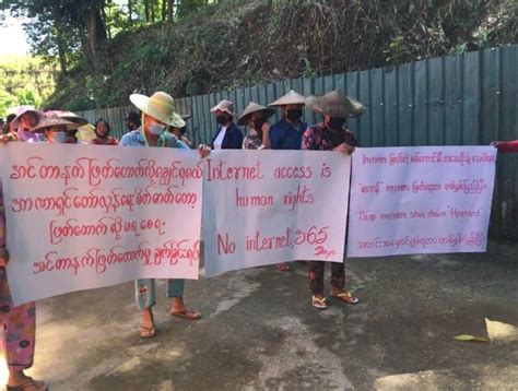 ကချင်ပြည်နယ် ဖားကန့်တွင် အင်တာနက် ဖြတ်တောက်ခံရခြင်း တစ်နှစ်ပြည့်နှင့် အကြမ်းဖက်စစ်ကောင်စီ ဆန့်က