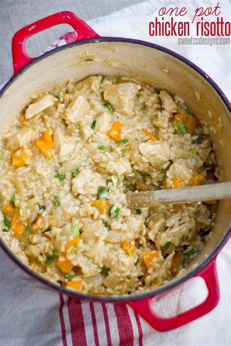 One Pot Chicken Risotto Recipe