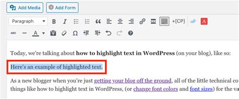 How To HTML Highlight Text In WordPress Gutenberg And Classic In 2022